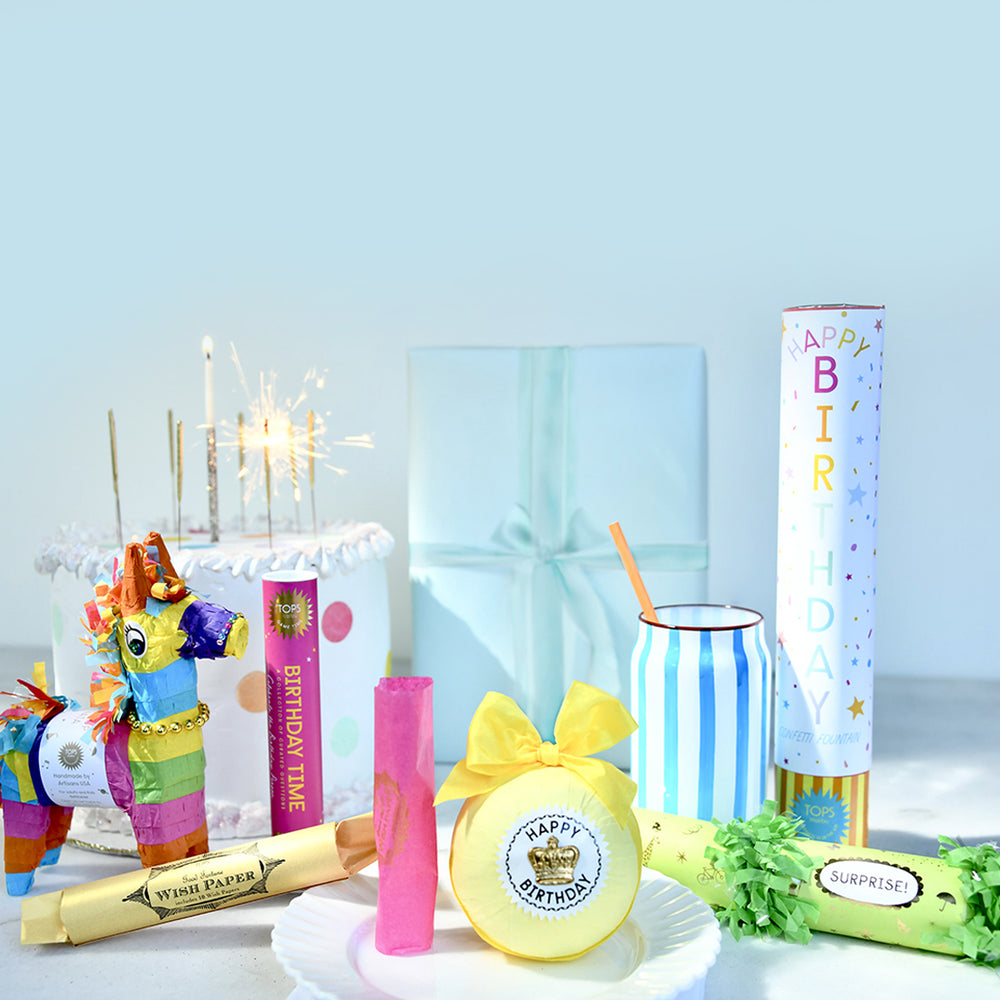 Birthday Party Gifts, Favors, & Sparklers - TOPS Malibu