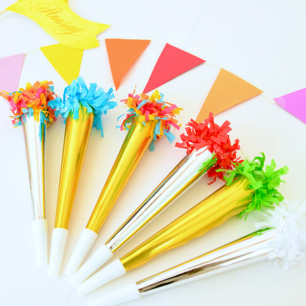 Party Horn Bouquet with 6 Horns Inside - TOPS Malibu