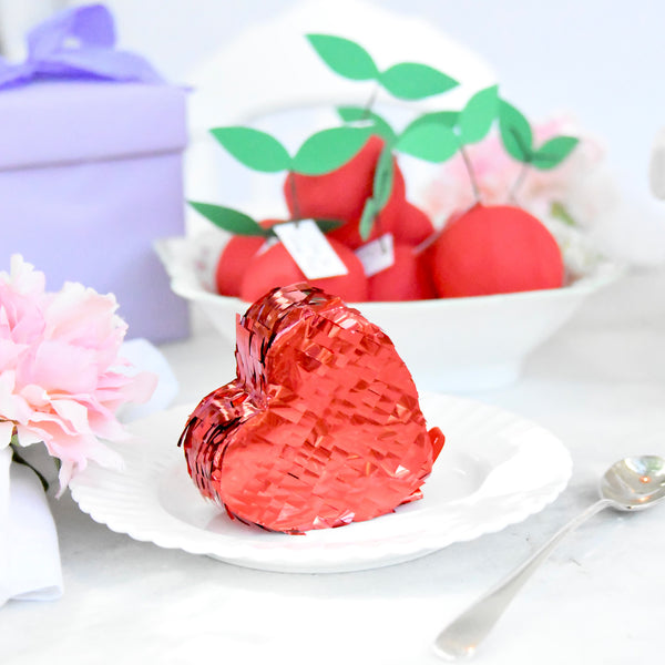 Mini Tabletop Heart-shaped Piñata - TOPS Malibu