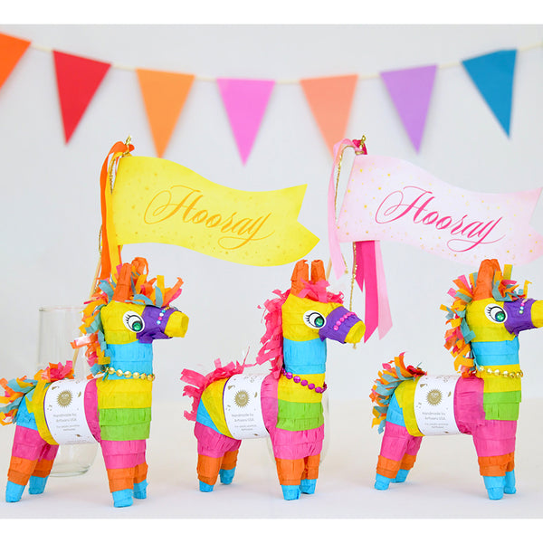 Mini Tabletop Rainbow Piñata (6 Prizes) - TOPS Malibu