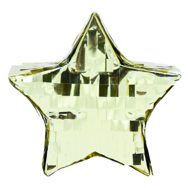 Mini Tabletop Metallic Star Piñata with 6 Prizes - TOPS Malibu