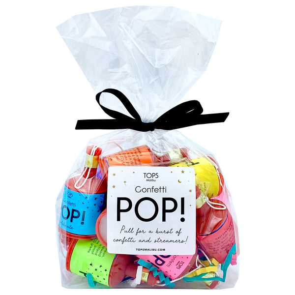 Confetti Popper Bag (12-Pack) - TOPS Malibu