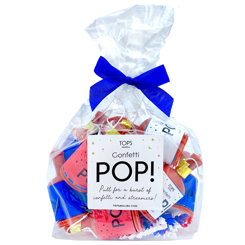 4th of July String Pulled Confetti Pop - TOPS Malibu