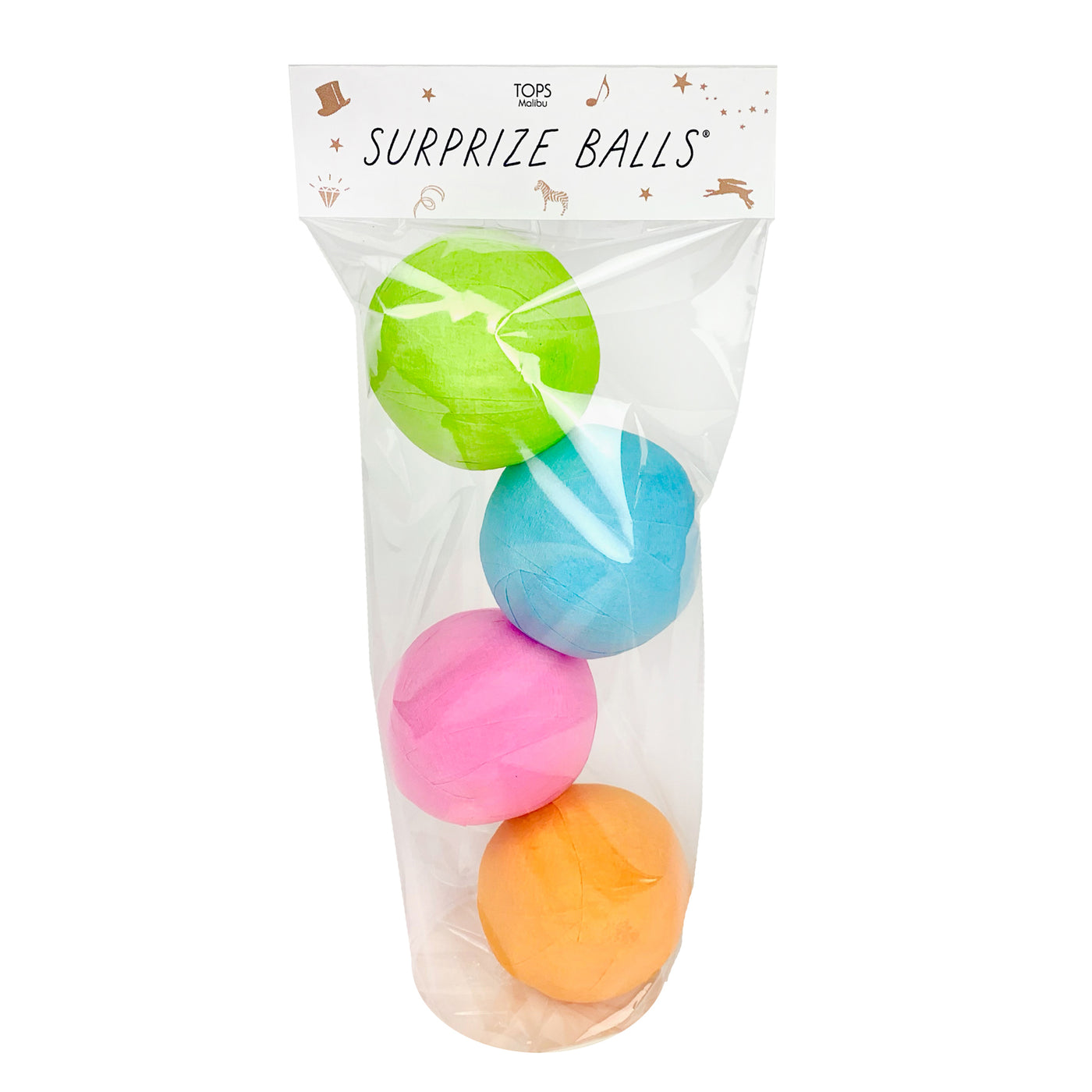 TOPS Malibu Confetti & Party favors, fine decorations & hostess gifts